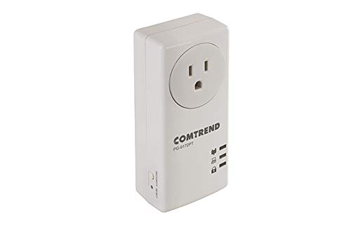 Comtrend 1200 Mbps G.hn Powerline Ethernet Adapter with Pass-Through Outlet I 2 Unit Kit (PG-9172PT-KIT)