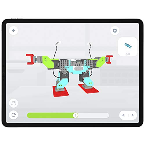 JIMU ROBOT UBTECH MeeBot 2.0 App-Enabled Building and Coding STEM Robot Kit (390 pcs)