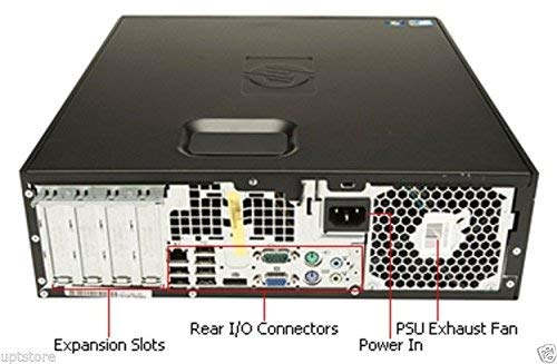 HP Elite Desktop Computer Tower PC Intel Ci5-2400, 8GB Ram, 2TB HDD, Wireless WiFi, Bluetooth Adapter, DVD-ROM, Keyboard Mouse 24 inches Dual LCD Monitor Brands Vary, Windows 10 CD (Renewed)