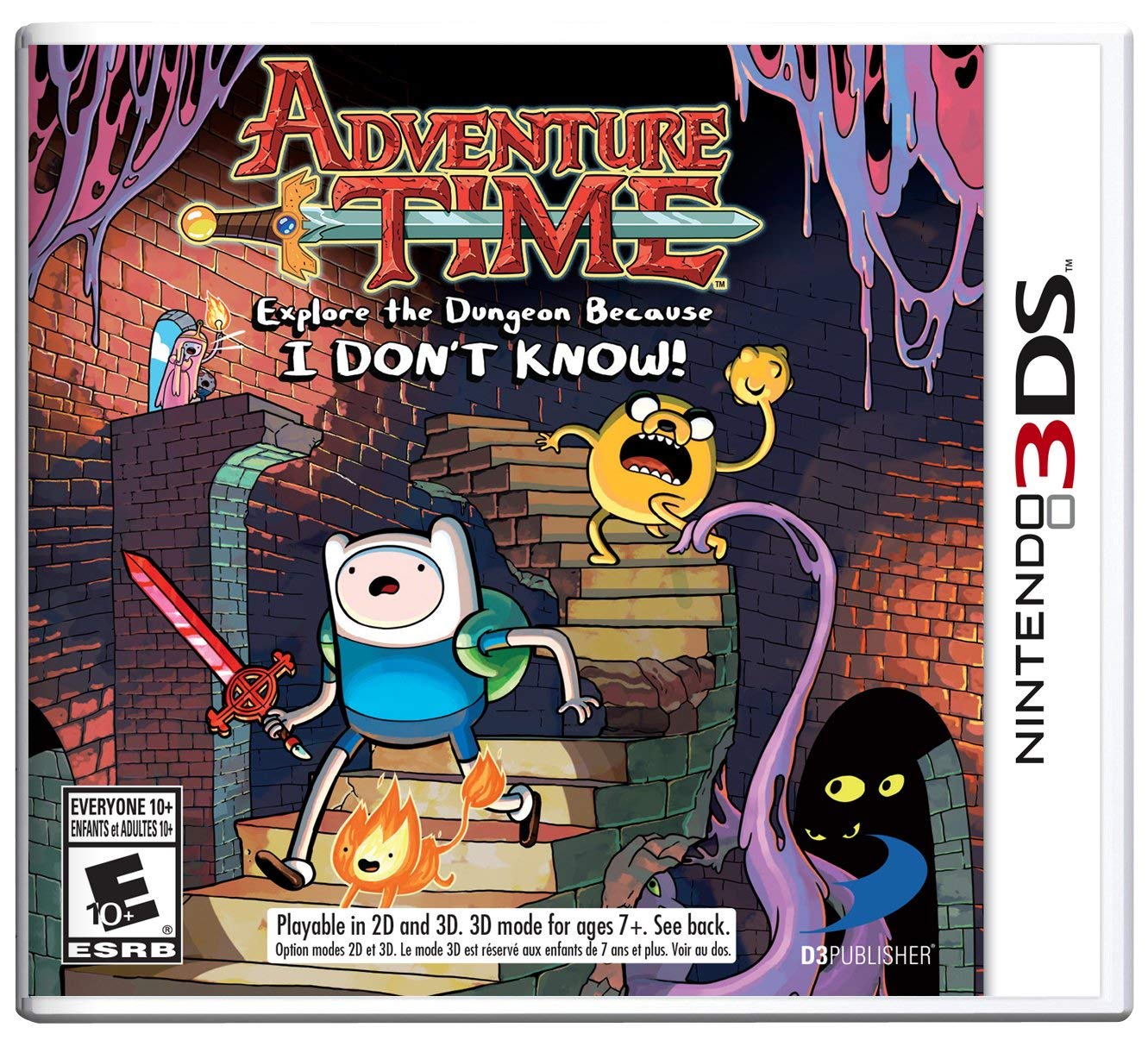 Adventure Time: Explore the Dungeon Because I DON'T KNOW! 3DS (Renewed)