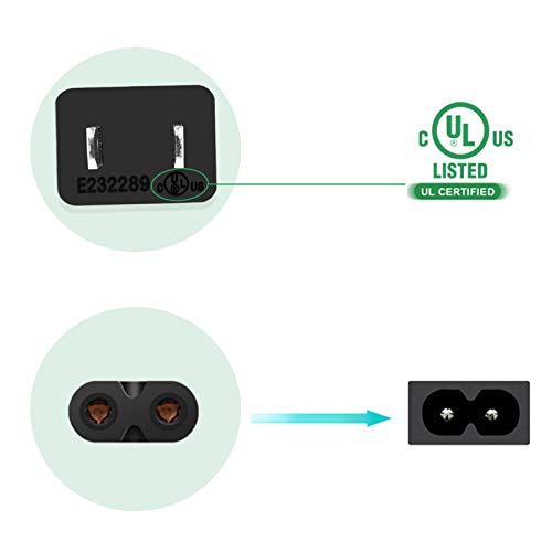 AC Power Cord for Xbox One S/Xbox One X, Xbox Series S/Xbox Series X