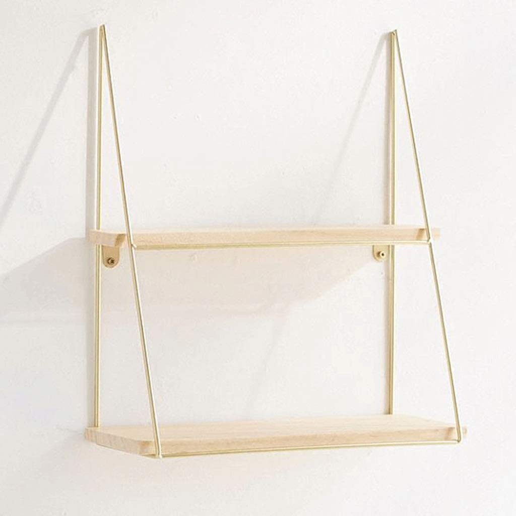 LLRYN Floating Shelves, Wall-Mounted Floating Shelves, Wooden Floating Shelves, Suitable for Living Room Bedroom Bathroom Kitchen School Office