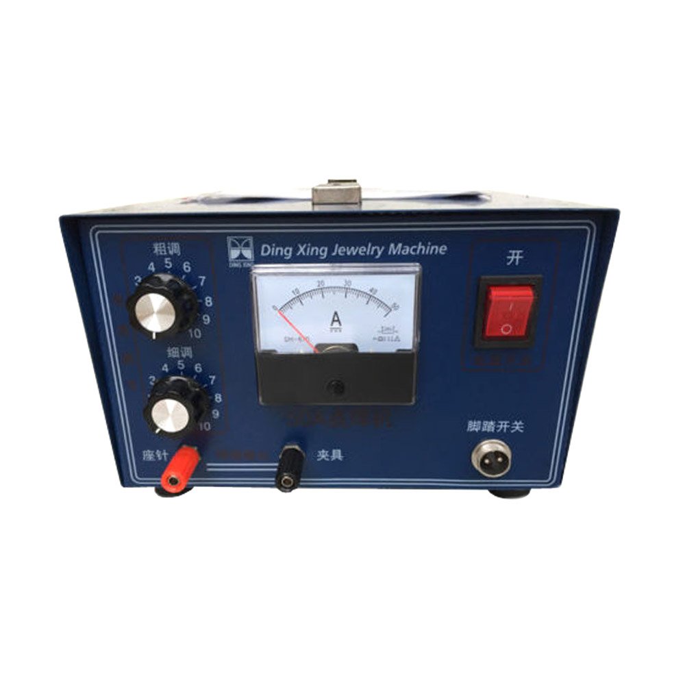 400W Mini Spot Welder Gold Silver Jewelry Laser Welding Machine with Handle Tool 110V DX-50A