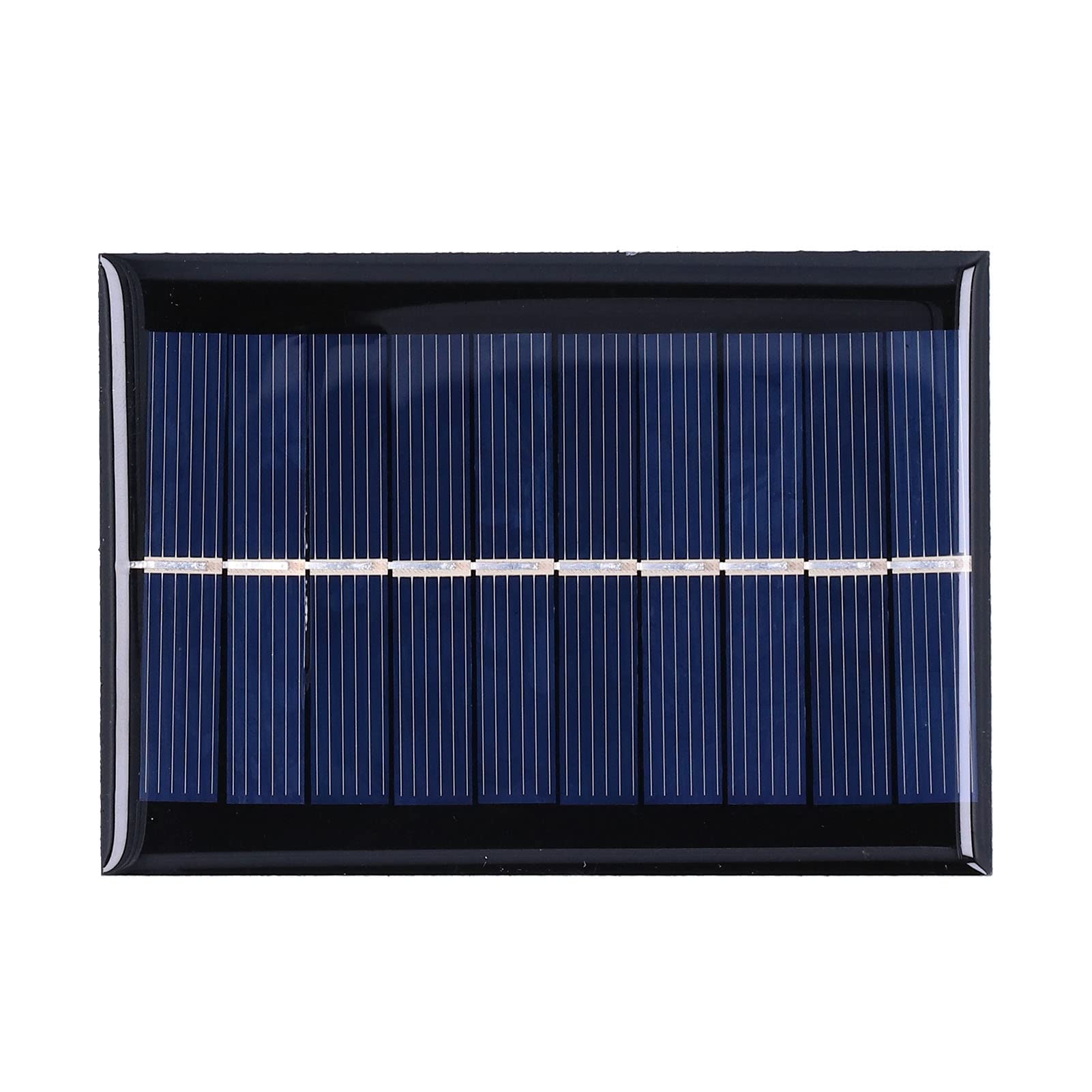 1W 5V Solar Panel DIY Solar Charging Board, Polycrystalline Silicon Solar Power Panel for Ships, Airplanes, Outdoor Solar Light - Mini Solar Panel with Epoxy Sheet