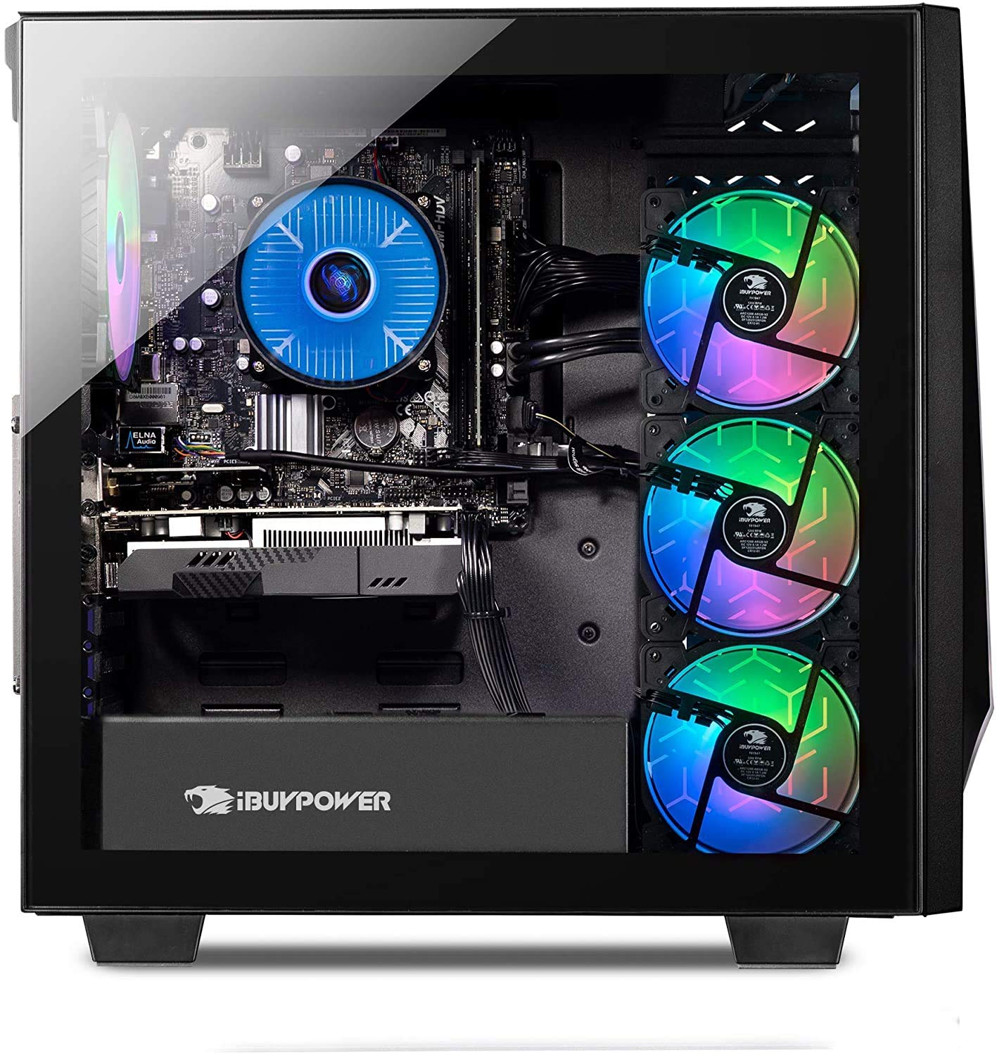 iBUYPOWER Pro Gaming PC Computer Desktop Trace 4 (AMD Ryzen 5 3600 3.6GHz, GeForce GT 730 2GB, 8GB DDR4 RAM, 240GB SSD, WiFi Ready, Windows 10 Home w/Tstar Mousepad