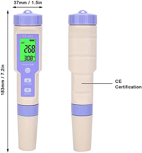 YUESFZ Precise 3-in-1 TDS Meter Digital Water Tester - ppm Meter, Easy to Use Water Quality Tester for Testing RO Drinking Water Hydroponics Aquarium Practical Water Quality Detector