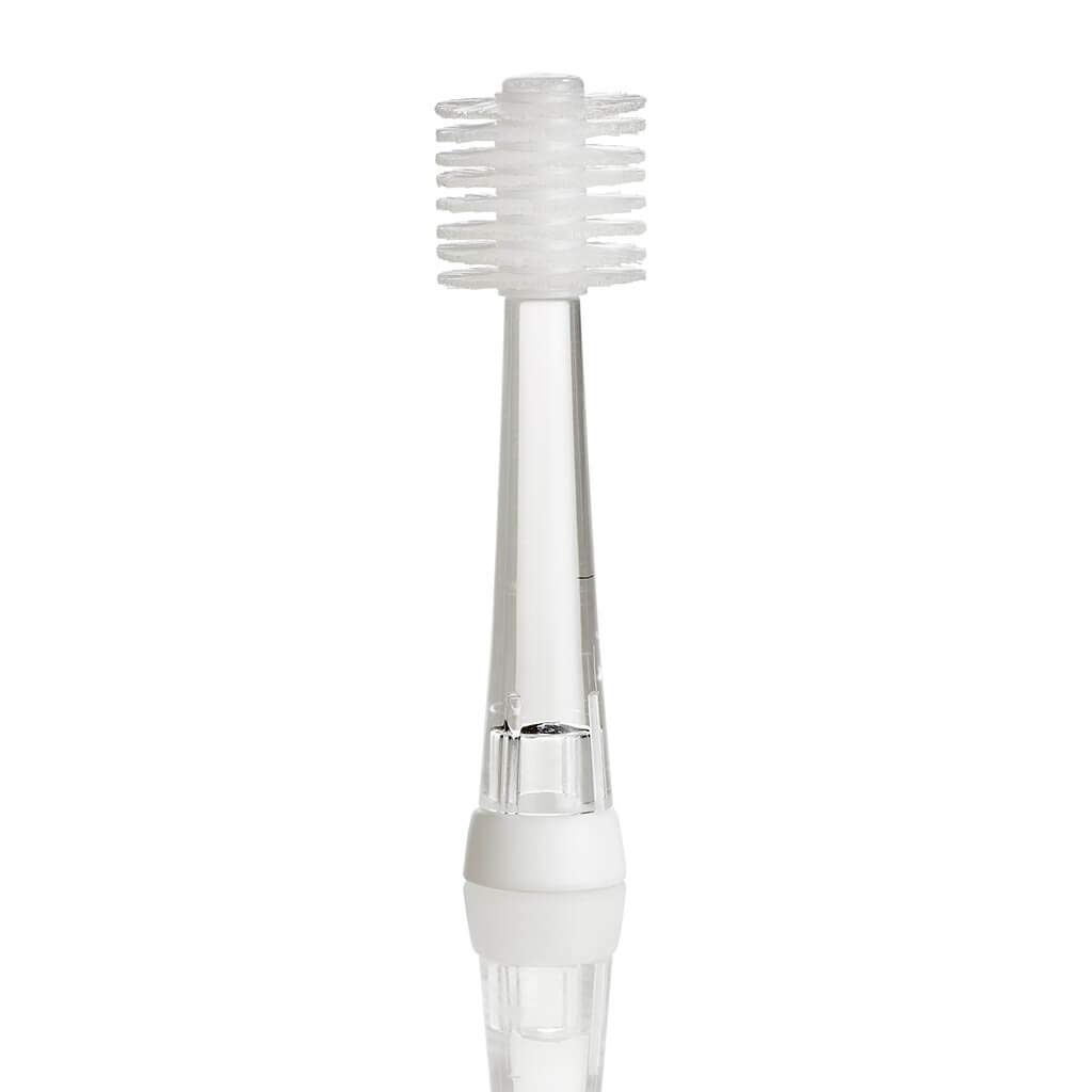 Brilliant Lumi Travel Sonic Toothbrush Replacement Heads - Round Brush Head with Micro Bristles, 2 Heads
