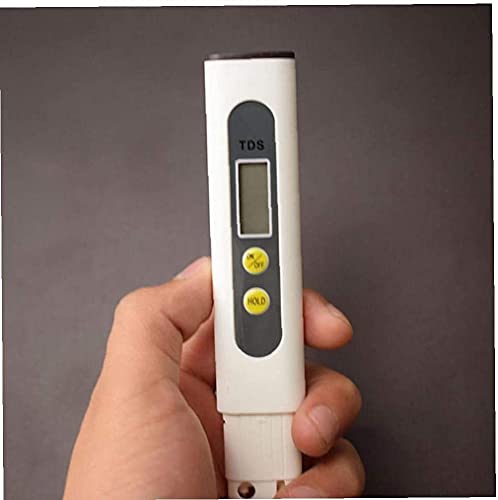 YUESFZ Precise Tds Meter Water Quality Tester LCD Display Testing Pen White Drinking Water Test Meter Practical Water Quality Detector