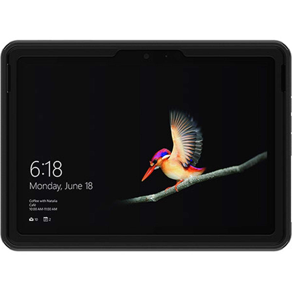 OtterBox Defender Case for Microsoft Surface Go & Surface Go 2 - Shield Stand NOT Included - Non-Retail Packaging - Black