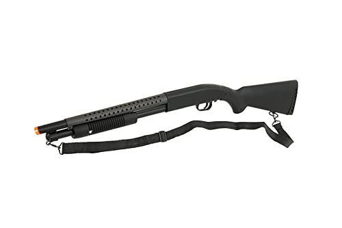 Airsoft Shotgun with Full Metal Barrel Single Shot Pump Action 300 FPS (Airsoft Gun)