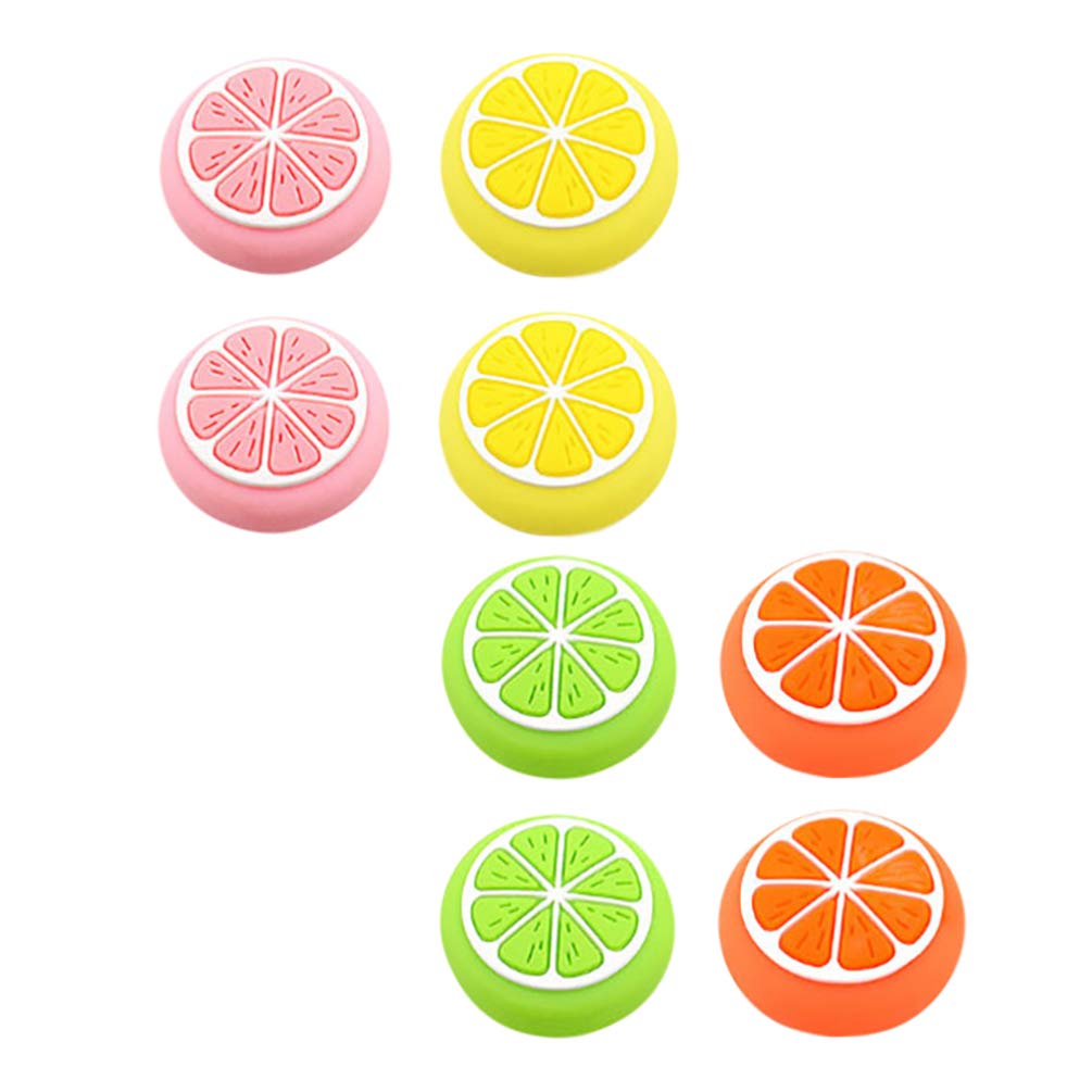 8pcs Handle Button Cap Joystick Grip Button Cover Joystick Caps for Joystick Cover Joystick Grip Button Cap Thumb Stick Cap Joystick Thumb Grip Joystick Protective Caps
