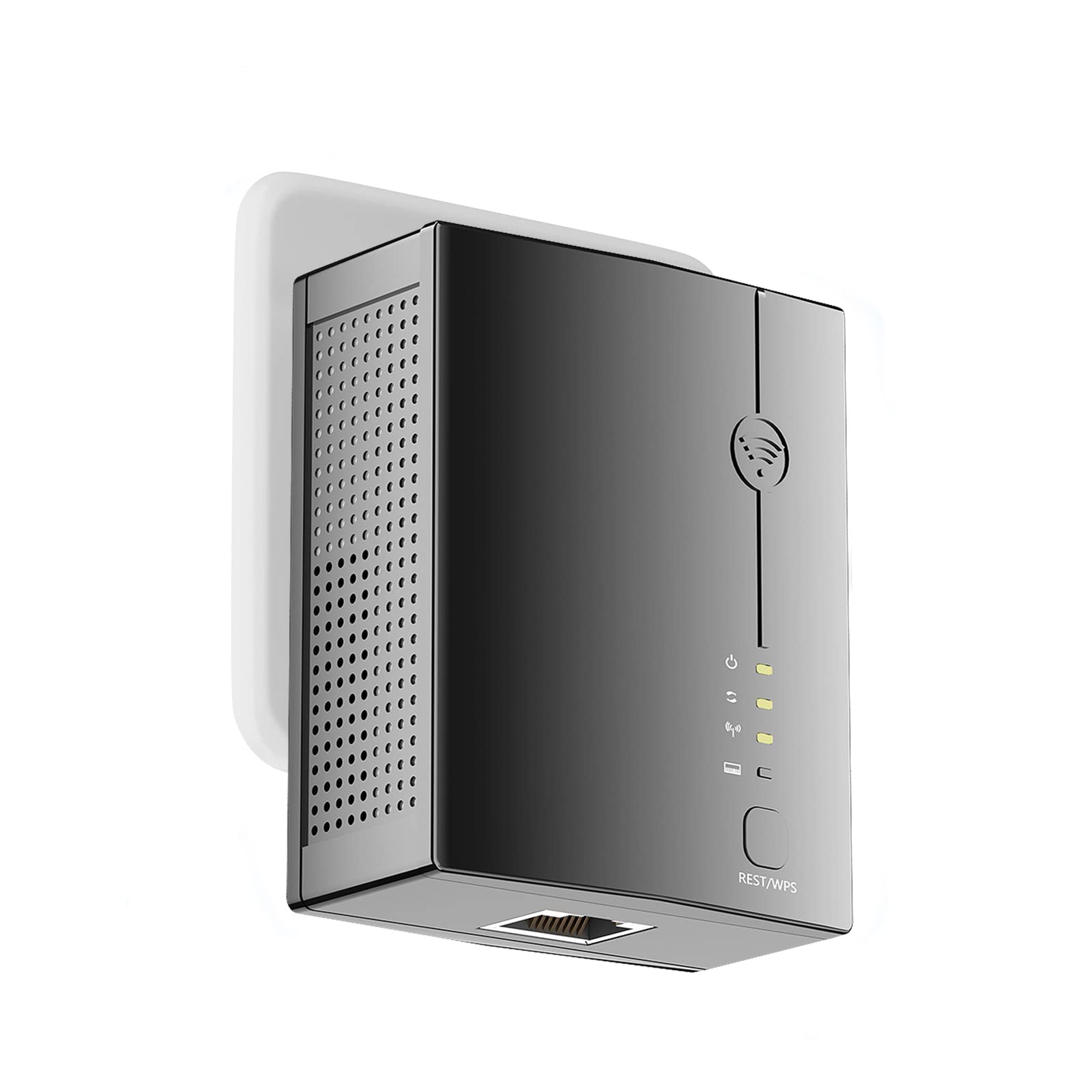 2023 WiFi Extender, Wireless Signal Booster Long Range up to 9998 sq.ft and 50+ Devices,1-Tap Setup Internet Extender with Ethernet Port, Internet Booster for Home, 5 Modes,Wireless Internet Repeater