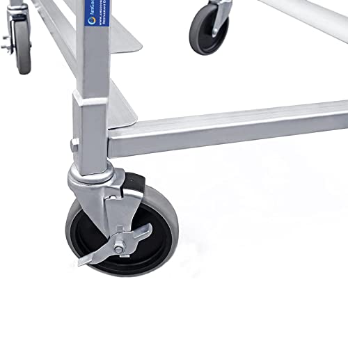 AmGood Commercial Kitchen Pan Rack - Heavy Duty, Bun Pan Sheet Rack, NSF Certified with Wheels (20 Tier Pan Rack)