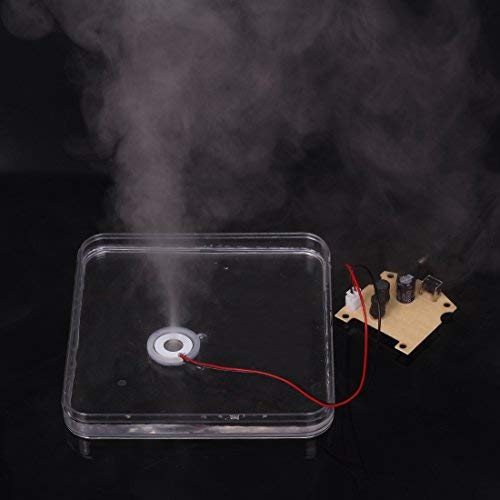 2 Pack Ultrasonic Atomization Maker 20mm 113KHz Mist Atomizer DIY Humidifier with PCB 3.7-12V