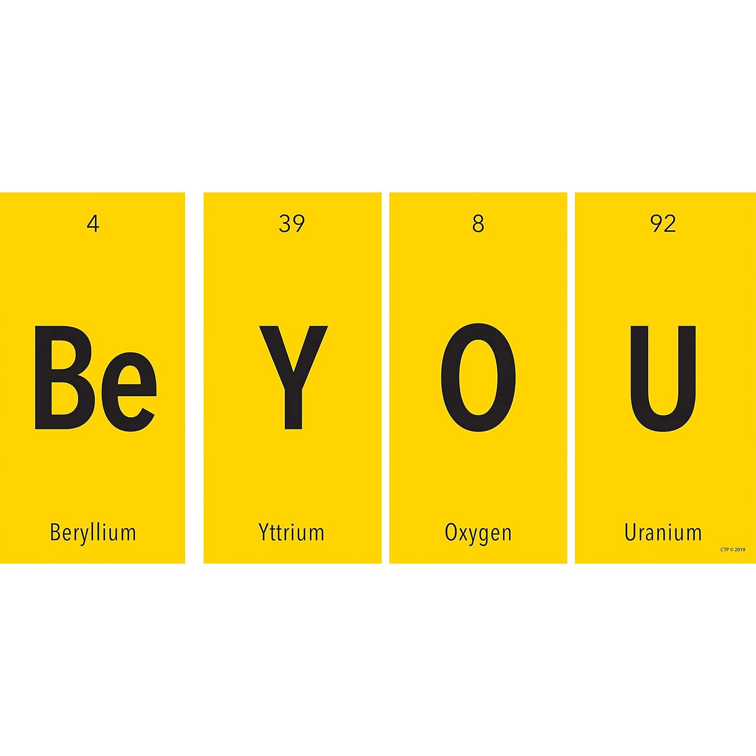 Creative Teaching Press Periodic Motivational Phrases Poster (8605)