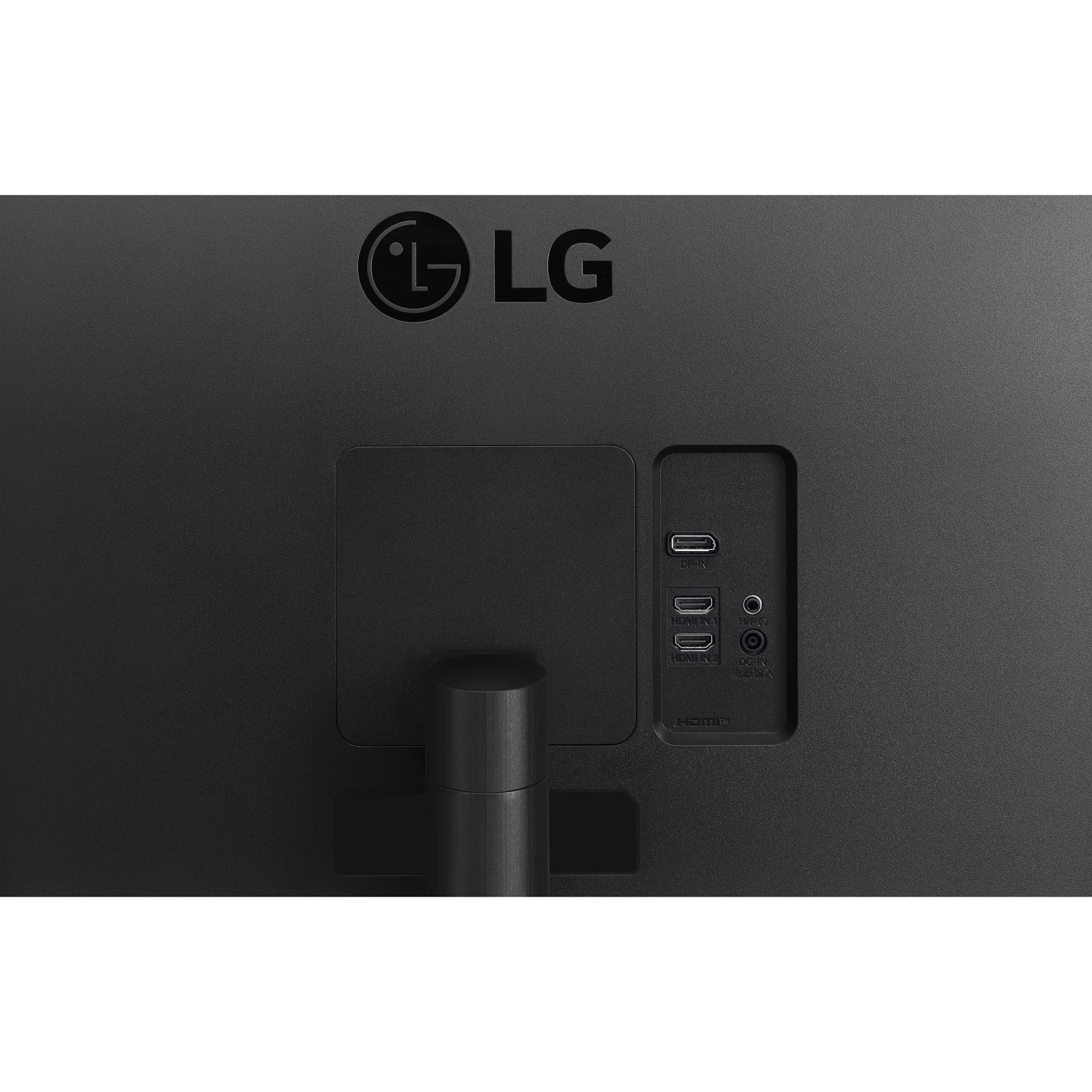 LG 27QN600-B 27” QHD (2560 x 1440) IPS Display with FreeSync, sRGB 99% Color Gamut, HDR10 with a 3-Side Virtually Borderless Design, Black (Renewed)