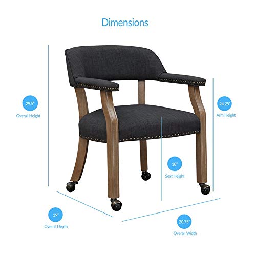 Comfort Pointe Millstone Game and Dining Chairs - Set of 4