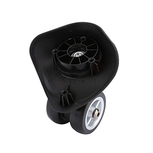 Alomejor 2pz Suitcase Wheel Luggage Wheel Replacement Per Valigia Trolley Right and Left