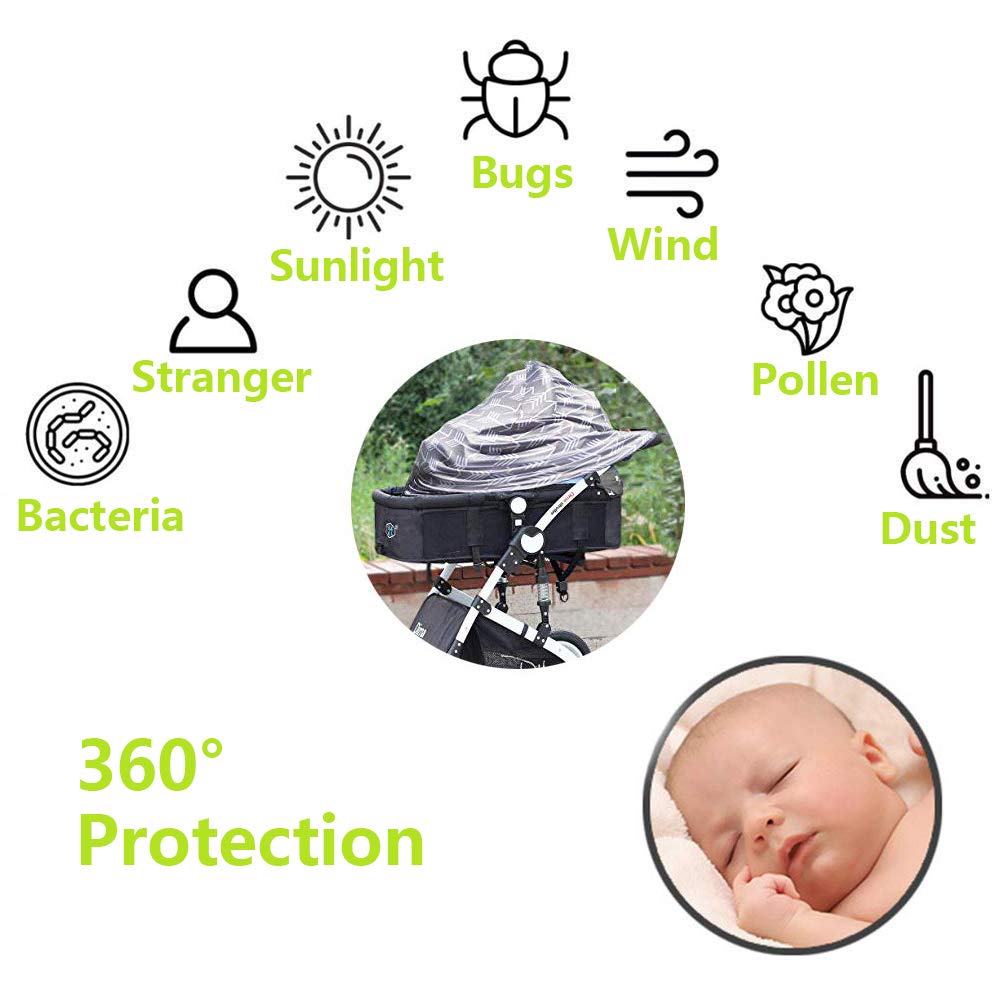 Baby Nursing Cover - Breastfeeding Scarf Carseat Canopy Stroller Cart Cover, Multi-Use Light, Soft, Stretchy, Spacious Car Seat Blanket for Girl and Boy + Unisex Bibs