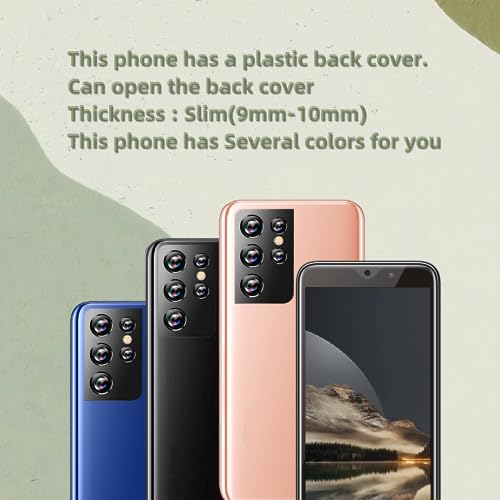 aderroo Smartphone,N93, Unlocked Cell Phone,5.72-inch Screen,a Front and a Rear Cameras,1GB RAM, 4GB ROM,Only Supports Dual SIM Card Frequency Band of 3GWCDMA:850/2100MHZ(Gold)
