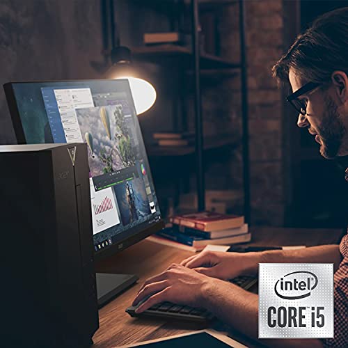 Acer Aspire TC-1660-UA92 Desktop | 10th Gen Intel Core i5-10400 6-Core Processor | 12GB 2666MHz DDR4 | 512GB NVMe M.2 SSD | 8X DVD | Intel Wireless Wi-Fi 6 | Bluetooth 5.2 | Windows 10 Home