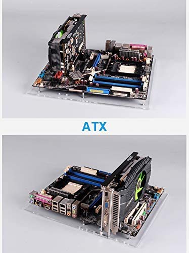 PC Open Frame Test Bench ITX ATX Mini ITX MATX EATX Motherboard Transparent Acrylic Overlock Computer Case DIY Mod Base Stand