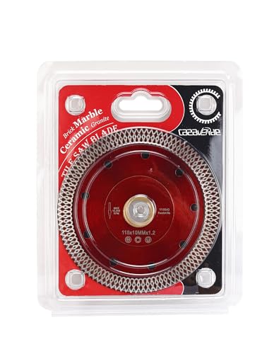 4.5Inch Super Thin Diamond Tile Blade for Cutting Porcelain Tiles Marblesā¦