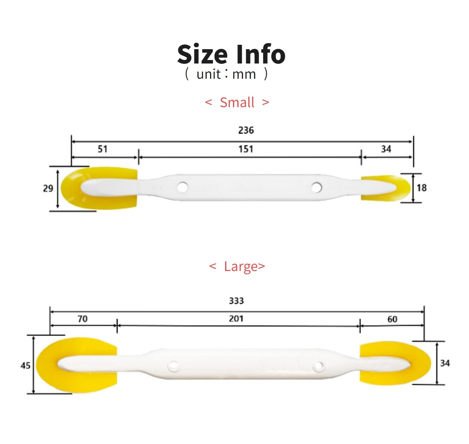 Two-Way Grout Caulk Finishing Tool - 4 Size 2 Pieces Set - Smooth Grout Sealant Silicone Caulking Tool - Rubber Spatula Spreader - Grout Sealer Applicator - Ergonomic Handle Grip