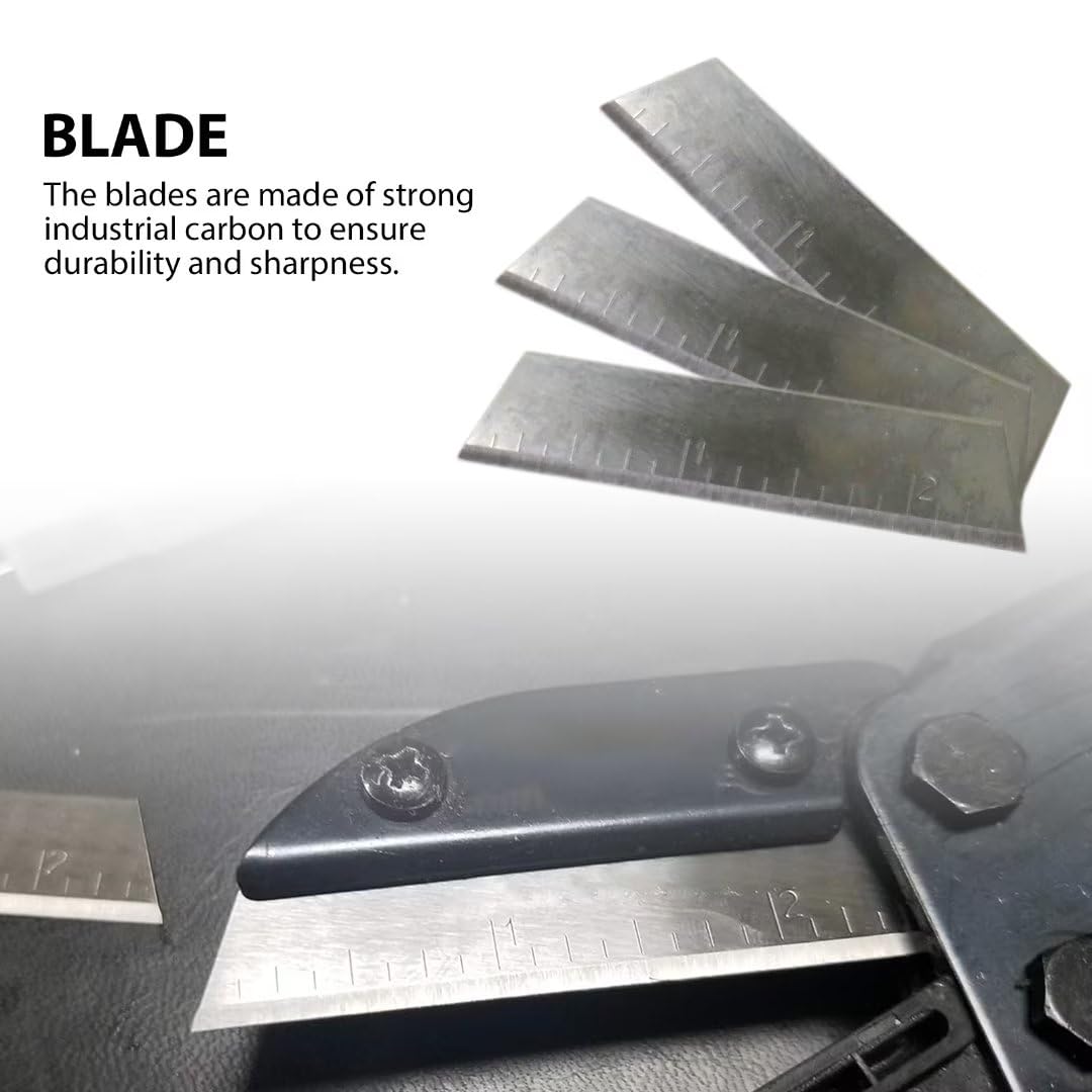 2024 New 10pcs 2.5 in Blades w/Storage box Fit for Craftsman Handi-Cut 37300 37310 37200 301 Accu-cut by Goodicare