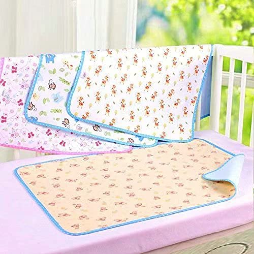 Baby Reusable Diaper Changing Pad for Home and Travel,Portable Waterproof Urine Mat Packing of 1