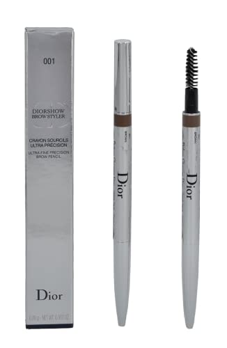 Christian Dior Brow Styler Ultra Fine Precision Pencil, No. 001 Universal Brown, 0.003 Ounce