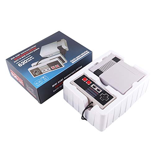 VARWANEO Console Mini AV Output TV Handheld Retro Video Game Console Built-in 620 Classic Games