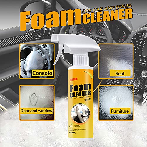 Amplesunshine Foam Cleaner, Powerful Stain Removal Kit, Warm Tint Foam Cleaner,Simple Tech Spray Cleaner,Foam Cleaner All Purpose for Car and House (30ML-1PCS)