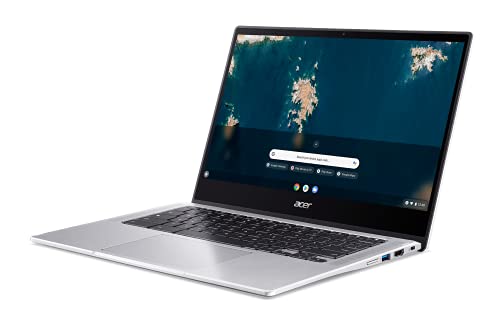 Acer Chromebook Spin 314 Convertible Laptop | Intel Pentium Silver N6000 | 14" Full HD IPS Touch Display | 4GB LPDDR4X | 128GB eMMC | DTS Audio | Intel Wi-Fi 6 AX201 | Chrome OS | CP314-1HN-P5NE