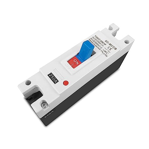 1P DC 250V DC Solar Molded Case Circuit Breaker MCCB Overload Protection Switch Protector for Solar Photovoltaic PV (Size : 150A)