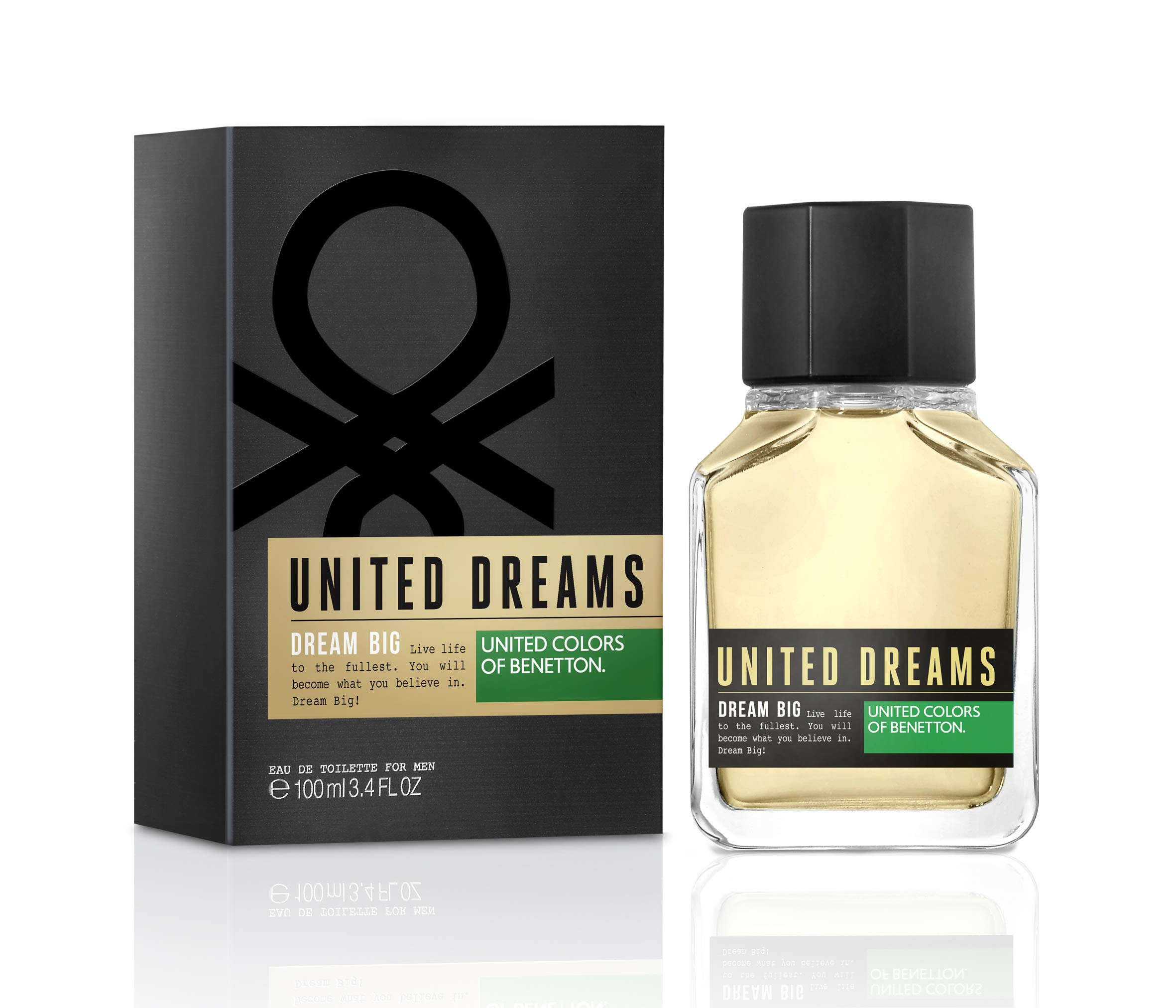 Benetton United Dreams Dream Big By Benetton For Men Edt Spray 3.4 oz