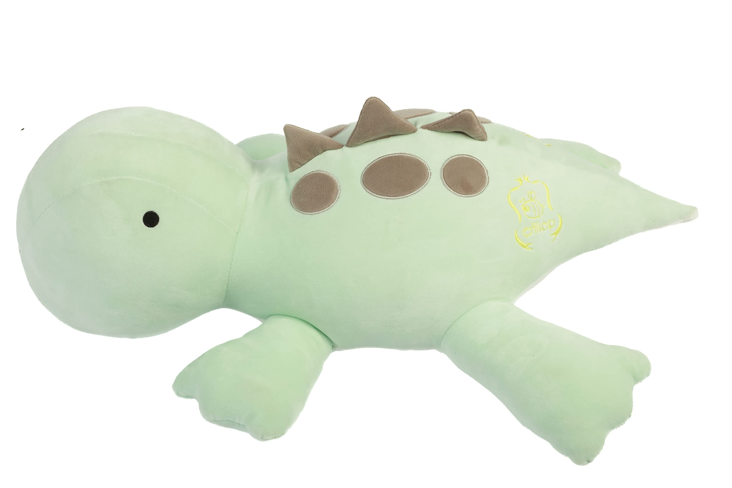 4LB Cute Weighted Stuffed Animals Plush - 24 inch Soft Weighted Dinosaur Plush Toy Pillow for Adults and Children (Green Dinosaur)