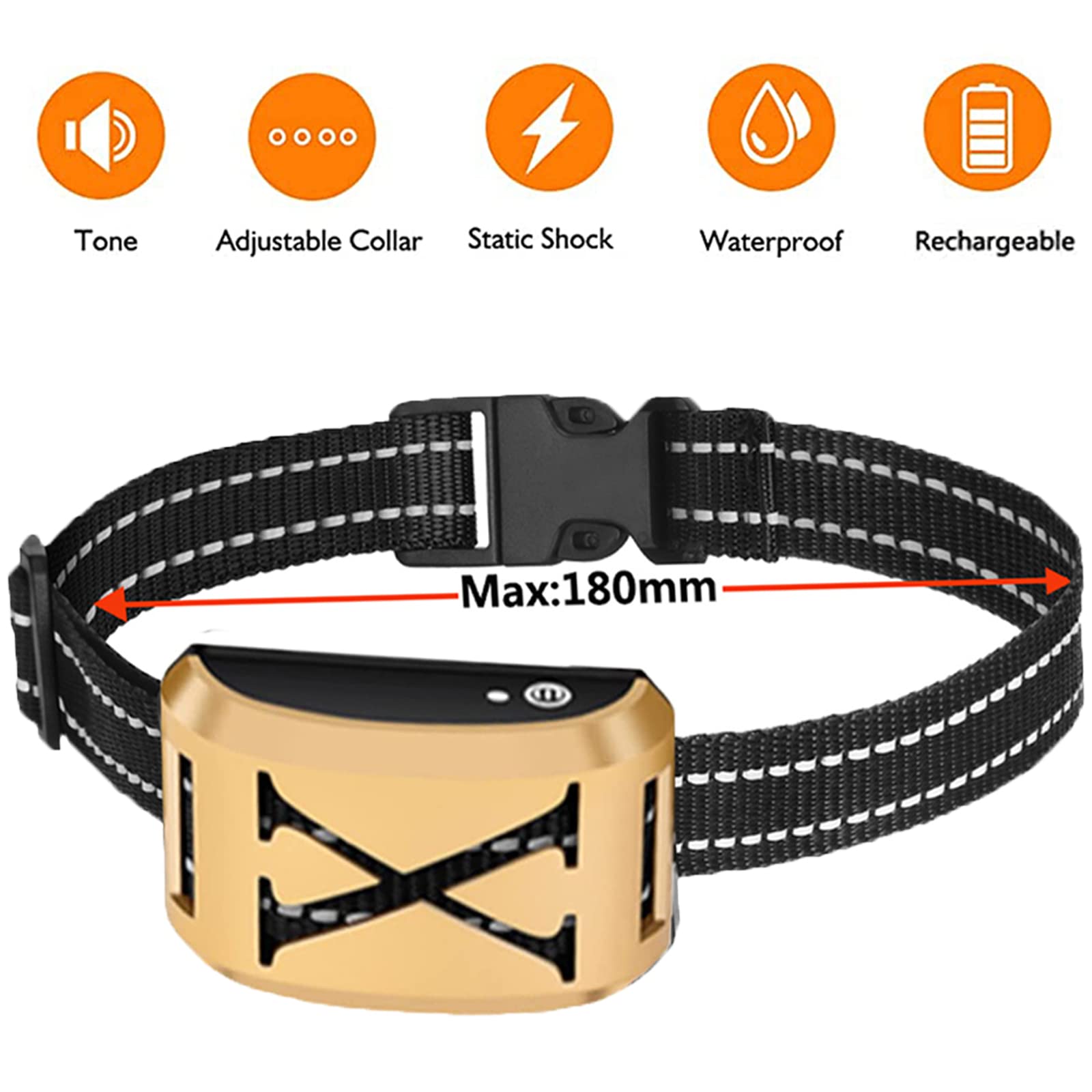2 in 1 Wireless Dog Fence, Pet Electric Boundary Containment System, with Waterproof Training Collar Receiver, Rechargeable Safe Dog Boundary Container, Adjustable Signal Range, for 1 2 3 Dogs,for3do
