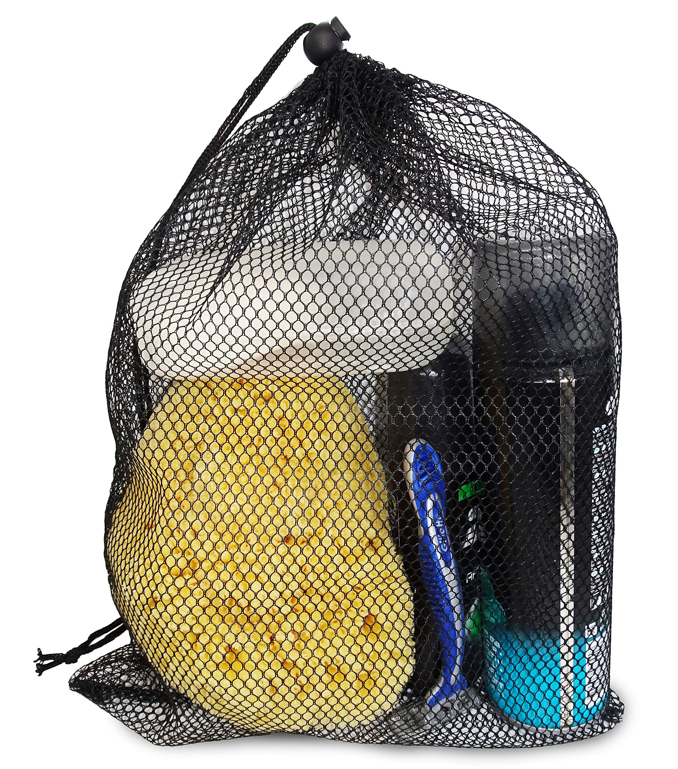 Real Sea Sponge for Men - Extra Large 6"-7", Totally Natural, Kind on Skin for an Invigorating Shower, Supplied in Breathable Mesh Bag. Great for The Gym, Grooming, Bath & Body Gift by Constantia Man