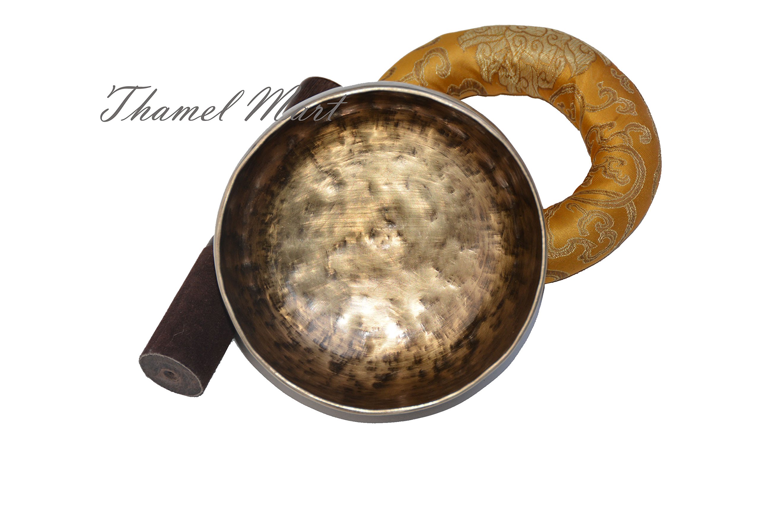 6 Inch handmade Tibetan Singing Bowl-handmade By Thamel Mart