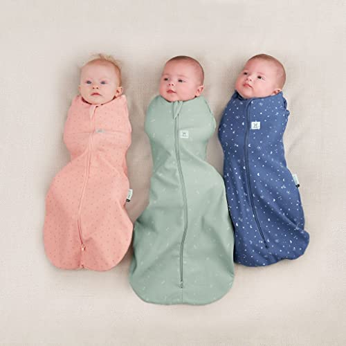 ergoPouch 0.2 TOG Cocoon Baby Sleep Sack 3-6 Months, Swaddle Sleeping Bag, Temperature Control Wearable Blanket (Sage)