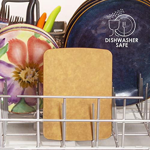 Vellum Wood Paper Composite Cutting Board, 8" x 6" | Dishwasher Safe