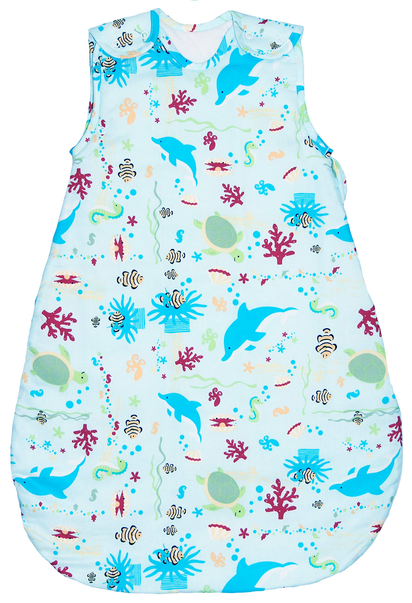 Baby Sleeping Bag, Wearable Blanket, Winter Model, Cotton, 2.5 TOGS, Small (3 - 11 mos)