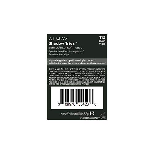 Almay Shadow Trio, Beach Vibes, 0.19 oz., Eyeshadow Palette