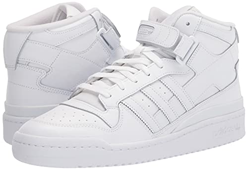 adidas Originals Forum Mid White/White/White 9 D - Medium