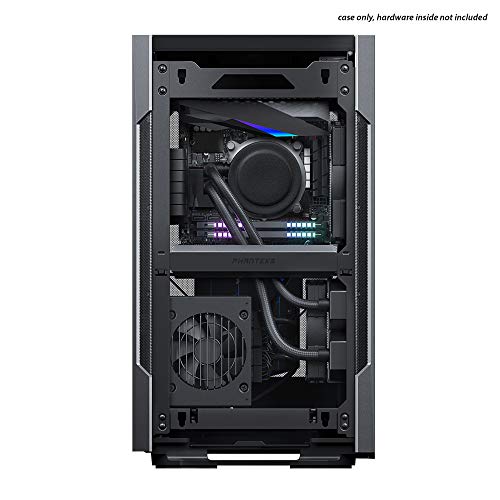 Phanteks (PH-ES217A_AG02) Evolv Shift 2 Air Mini-ITX case, Fabric Side Panels, Aluminum Panels, D-RGB, Anthracite Grey