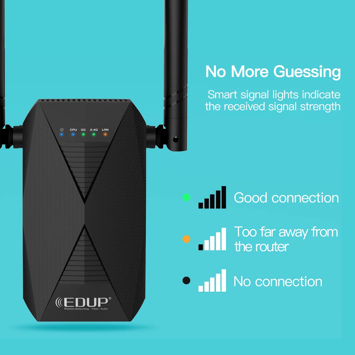 2023 Release Extra Powerful Amplified WiFi Extender/Repeater 7000 Mbps Speed, Quick Setup, up to 12000 sq. ft & 105 Devices, 5G & 2.4G Access Point and LAN, WPS, Compatible with All Devices