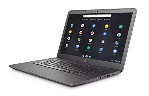 HP Newest 14inch Lightweight Chromebook-Intel Celeron N3350 Up to 2.4GHz Processor, 4GB LPDDR4 Memory, 32GB SSD, Intel HD Graphics, WiFi, B&O Play Audio, Chrome OS (Renewed)