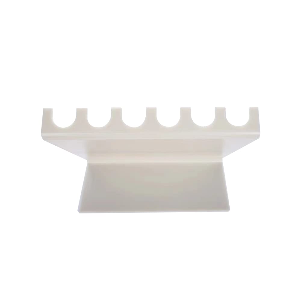 2pcs Pipettor Stand,Laboratory Pipette Stand ,Plastic Pipette Rack Hold up to 6 Pipettors (Doesn't Include Pipettors)
