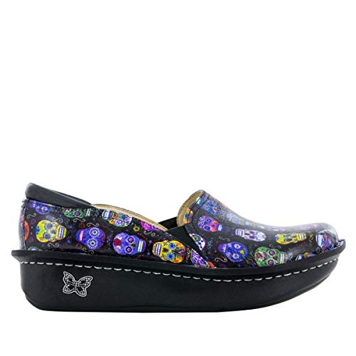 Alegria Debra Womens Pro Shoe Sugar Skulls 11 W US
